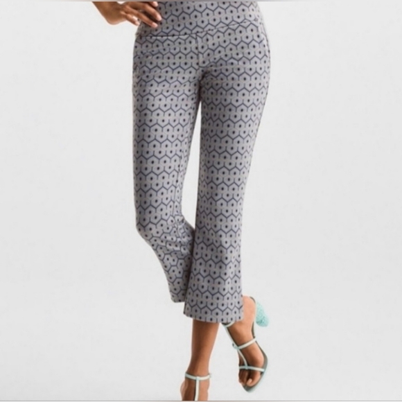 CAbi | Pants & Jumpsuits | Cabi Tessera Blue Knit Pants 6268 | Poshmark